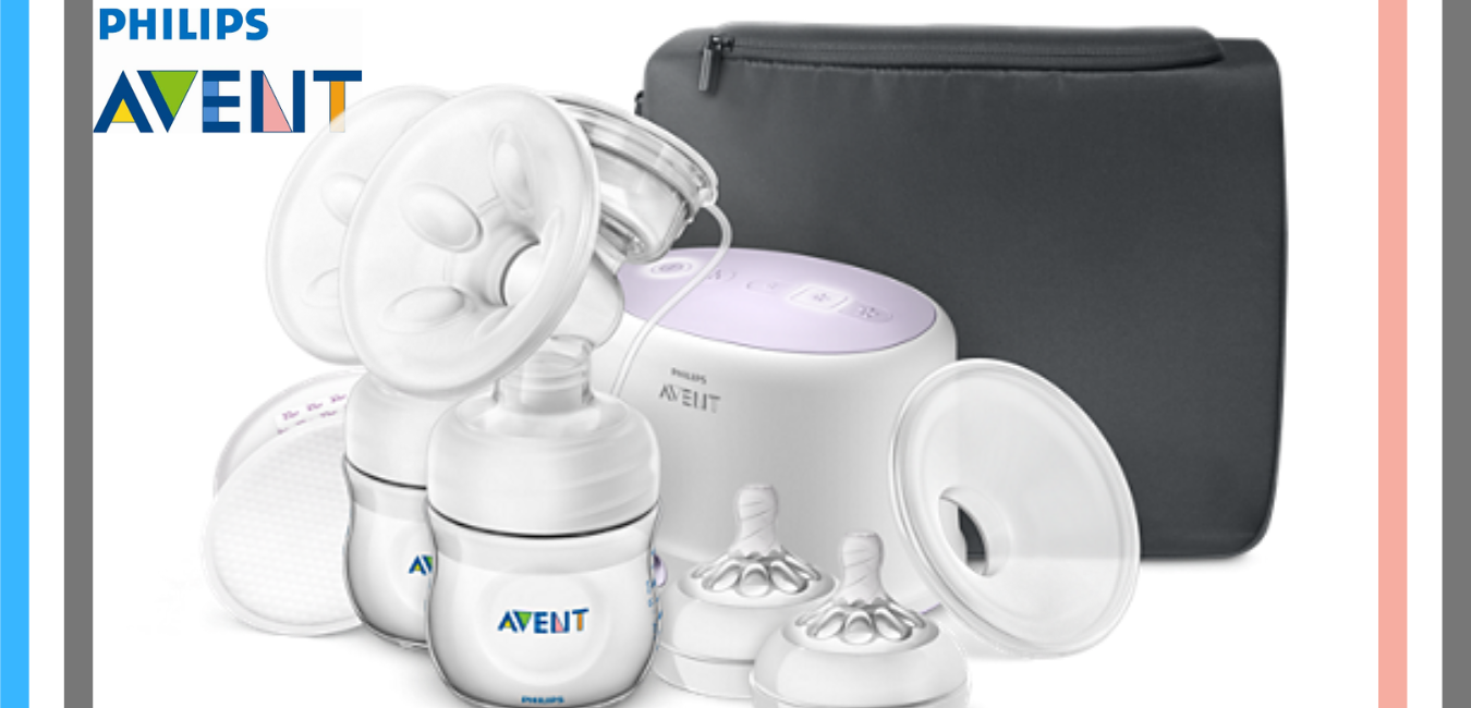 Extractor de leche eléctrico doble de Phillips Avent - Baby Plaza