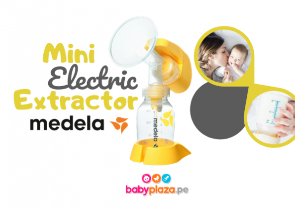 Extractor de leche medela eléctrico |Un Mini-Sacaleches| Baby Plaza