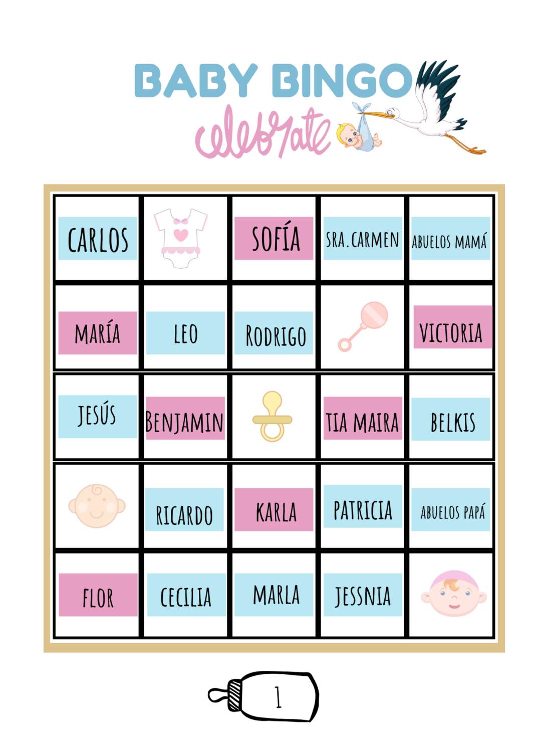 Juegos para fiesta de Baby Shower - Mega Baby