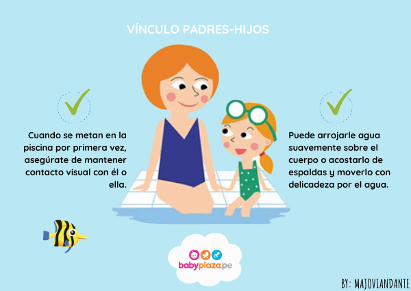 Cómo enseñar a nadar a un bebé - Mega Baby Cómo enseñar a nadar a un bebé - Mega Baby